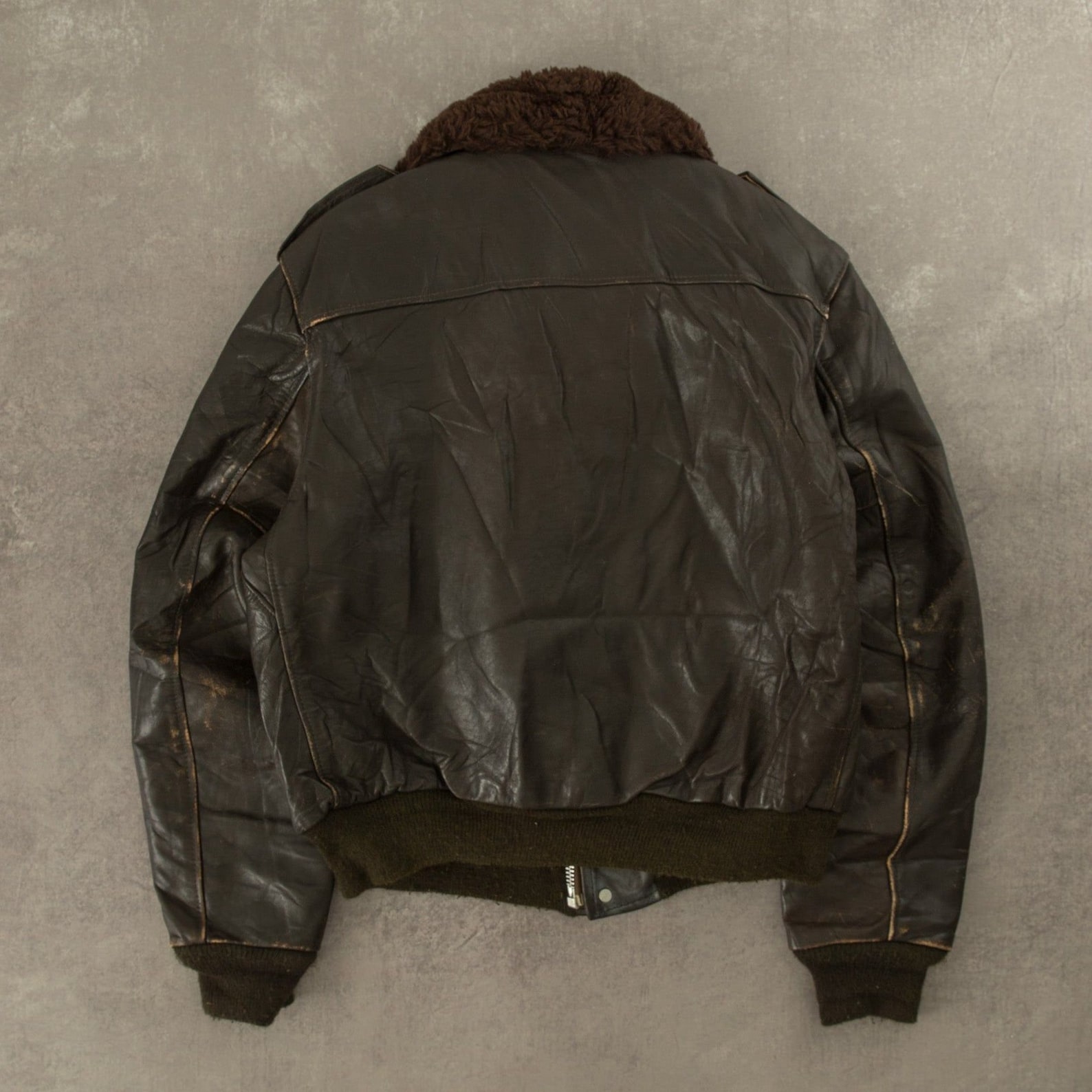 Vintage 1970s Schott I-S 674 Ms Leather Flight Jacket USA Made Large ...