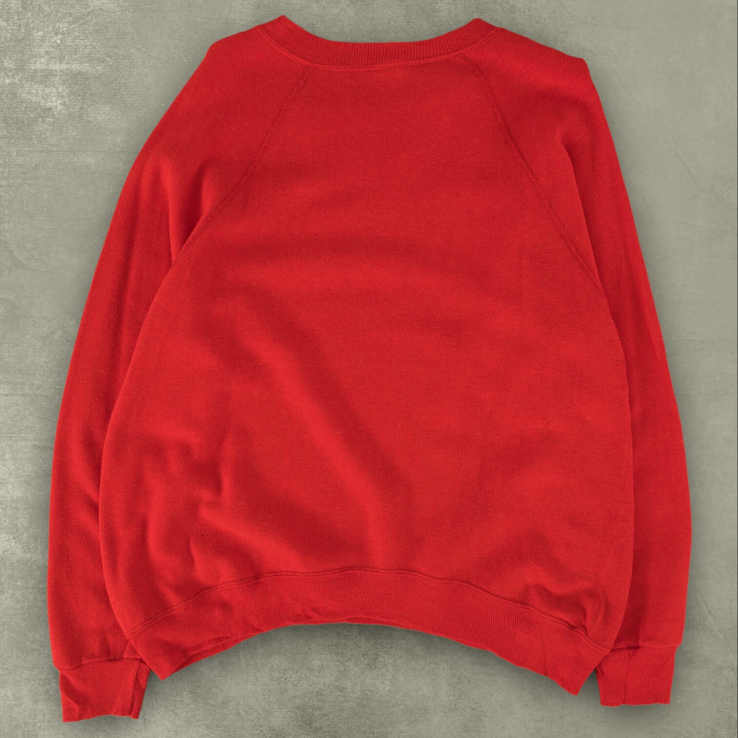 Vintage Bassett Walker 80's Raglan Sweatshirt Large Red Jumper - Etsy