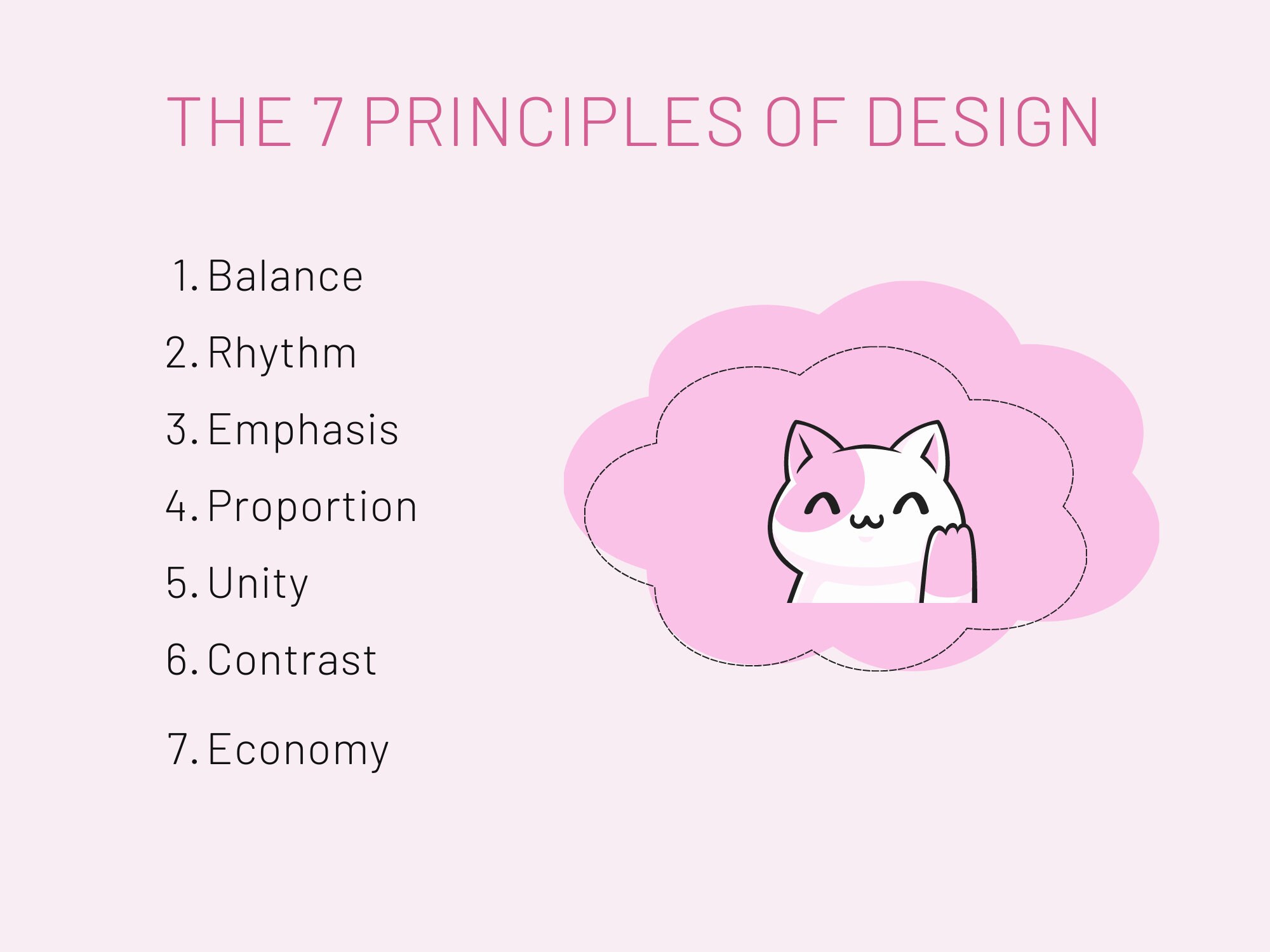 The Seven Principles of Design, Study Guide, Notes for Art Students ...