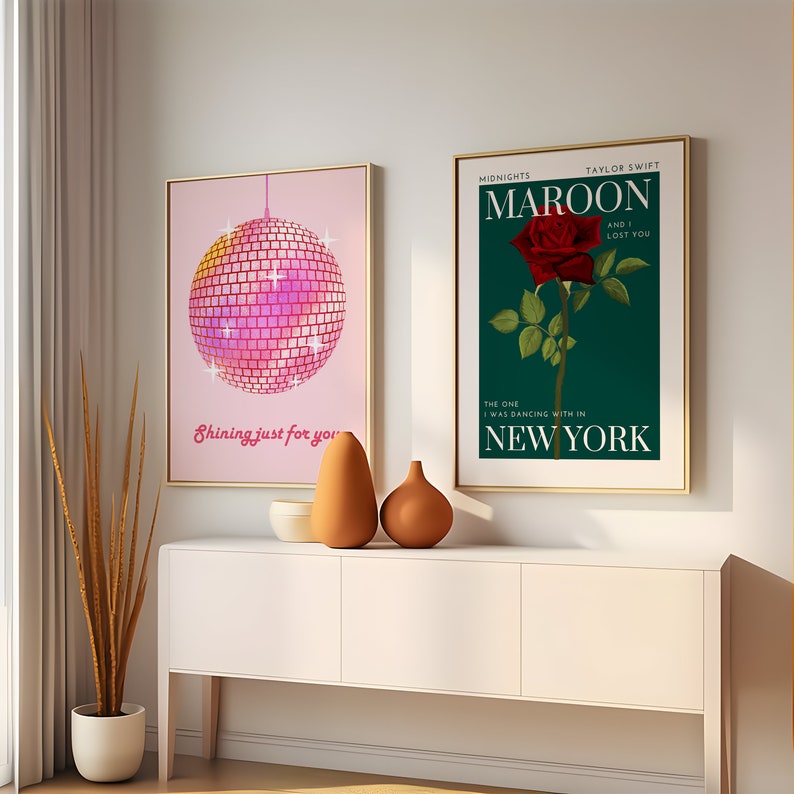 Taylor Swift Taylor Swift Set Of 6 Prints Taylor Swift Wall Print