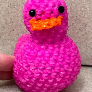 Rubber Ducky - Large - Rainbow Loom, Loomigurumi - Etsy
