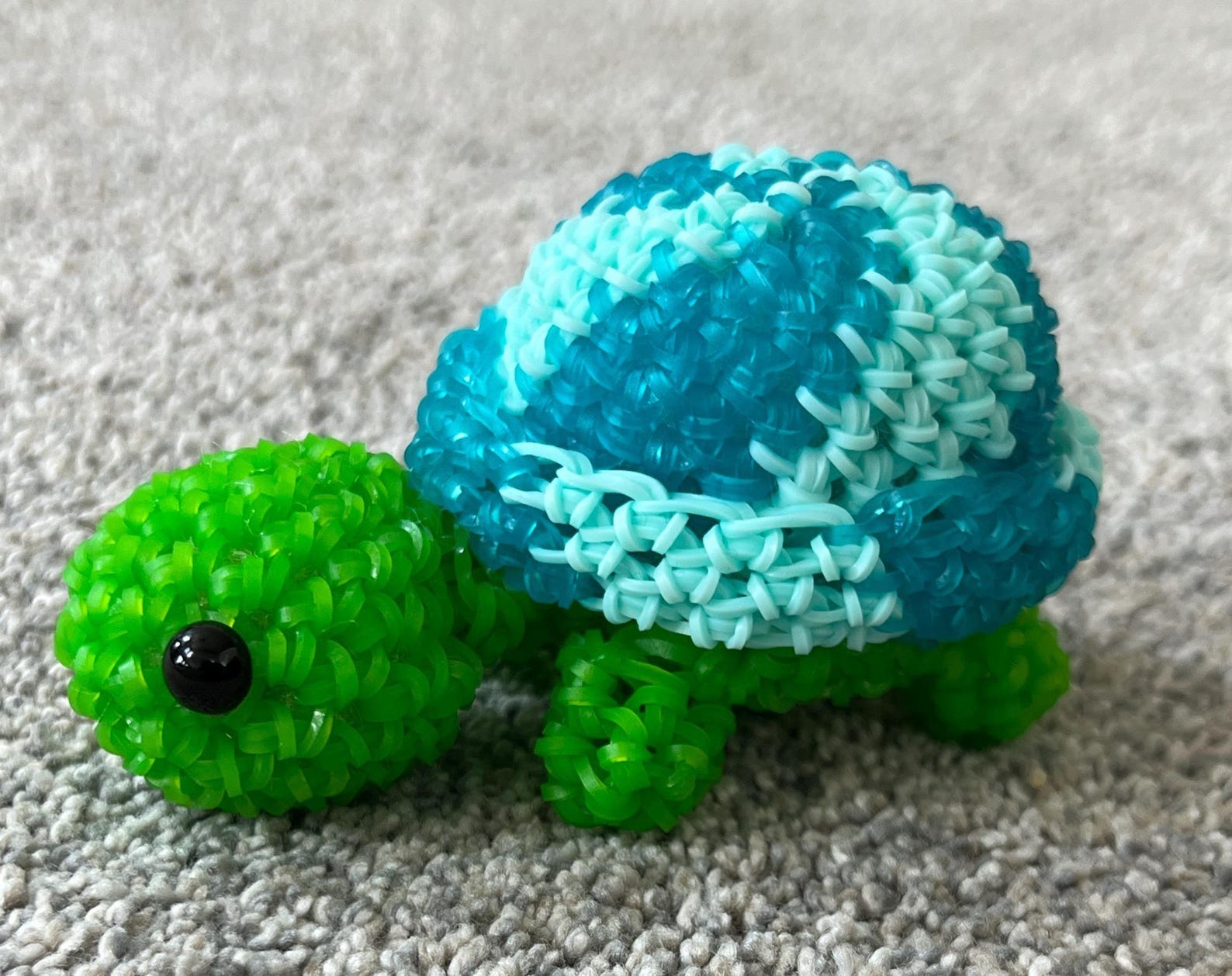 Turtle - Rainbow Loom, Loomigurumi - Etsy