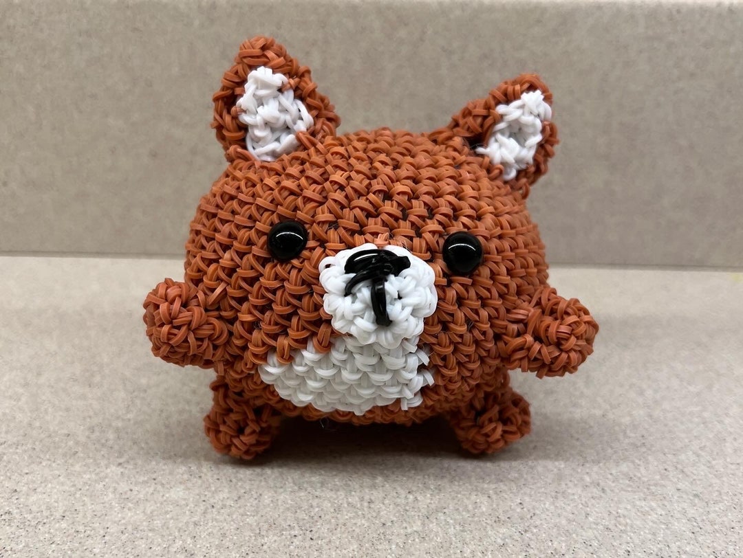 Fox - Rainbow Loom Loomigurumi - Etsy