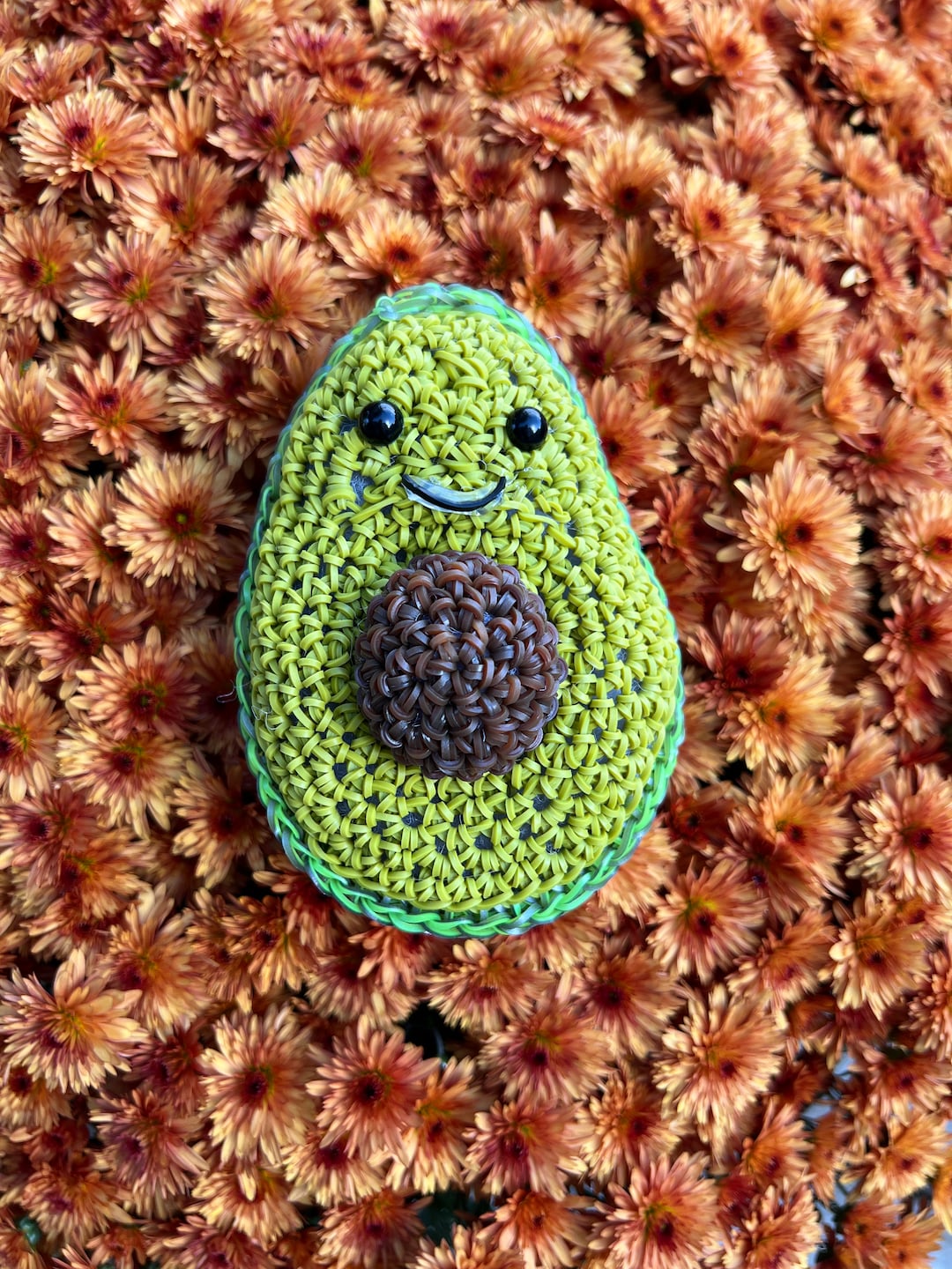 Avocado - Rainbow Loom Loomigurumi - Etsy