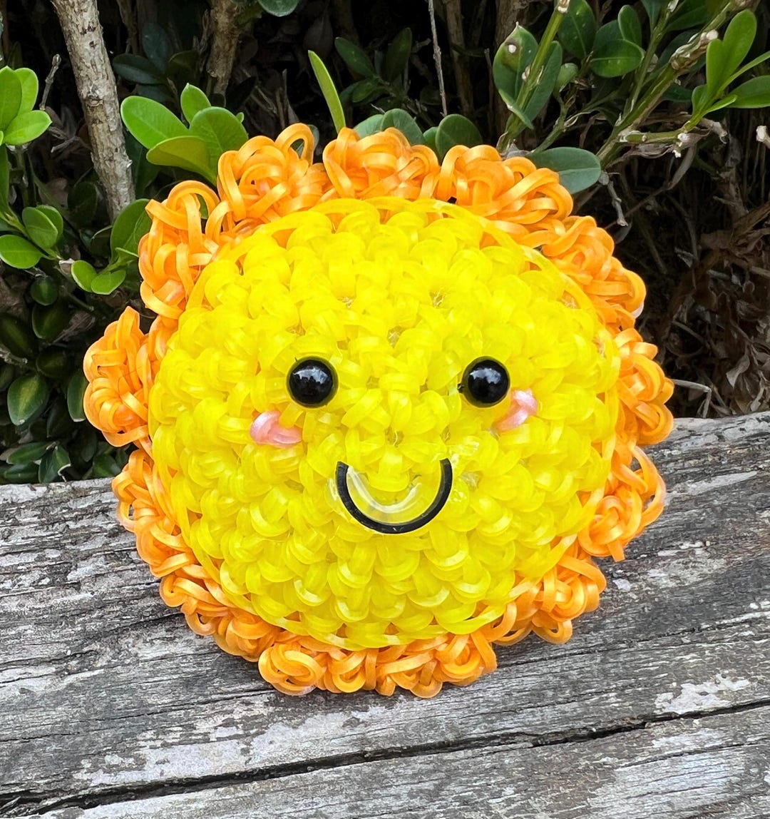 Sun - Rainbow Loom - Loomigurumi - Etsy