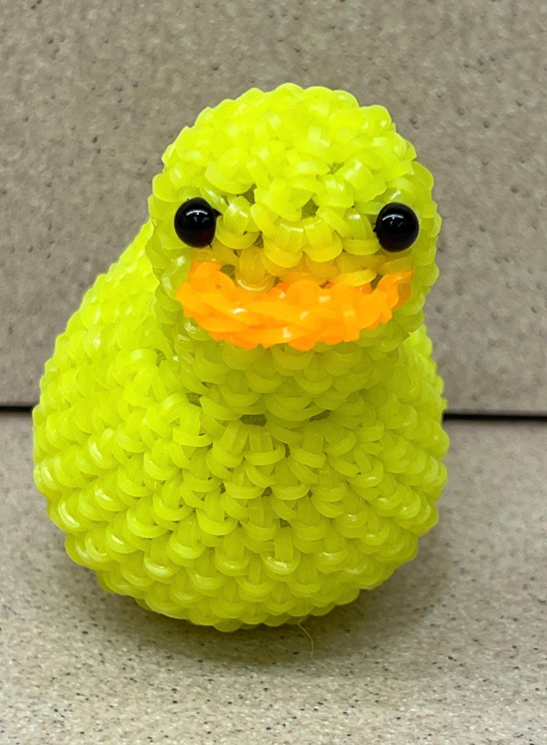 Rubber Ducky - Large - Rainbow Loom, Loomigurumi - Etsy