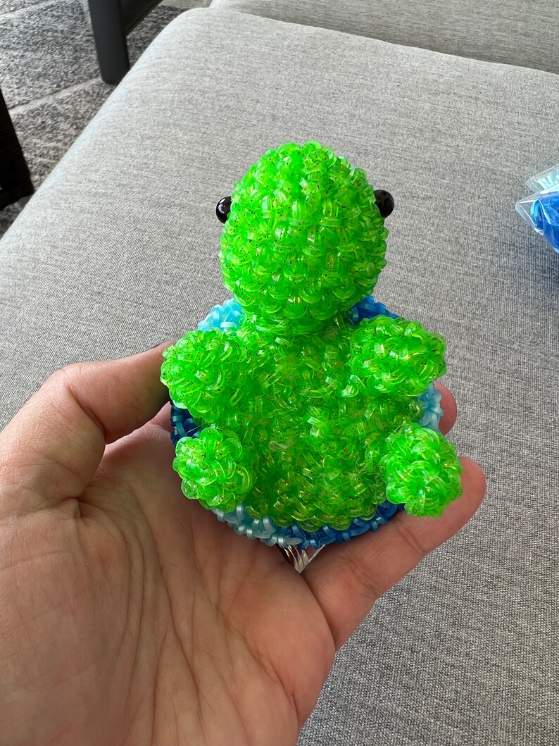 Turtle Rainbow Loom Loomigurumi - Etsy