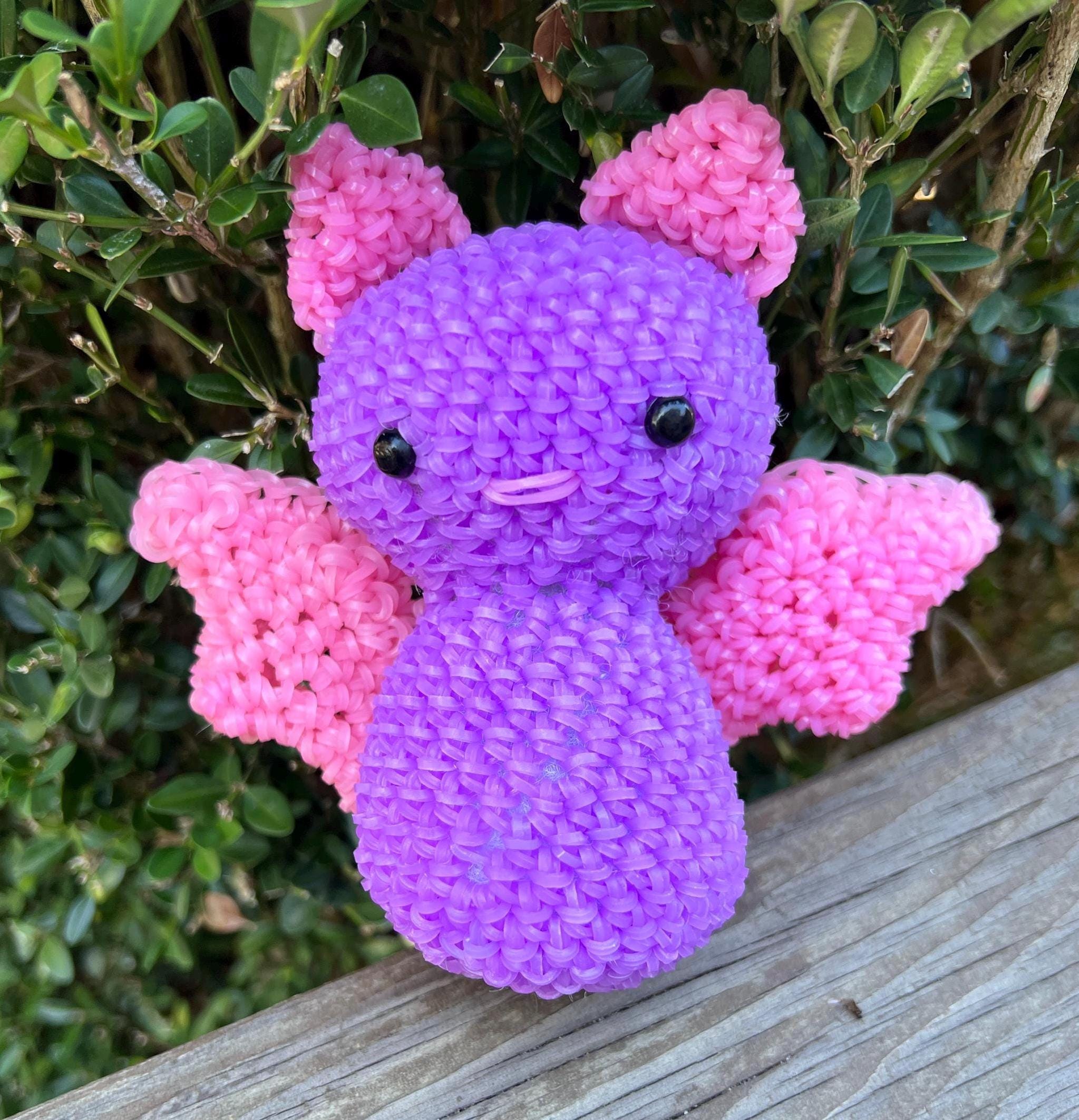 Bat - Rainbow Loom, Loomigurumi - Etsy