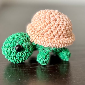 Turtle - Rainbow Loom, Loomigurumi - Etsy