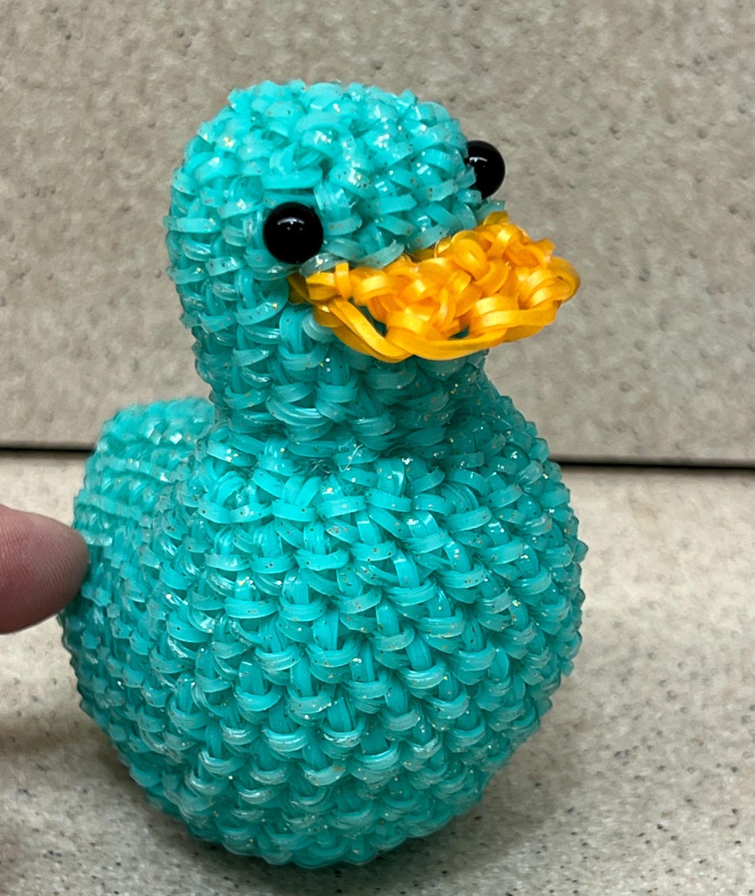 Rubber Ducky - Large - Rainbow Loom, Loomigurumi - Etsy