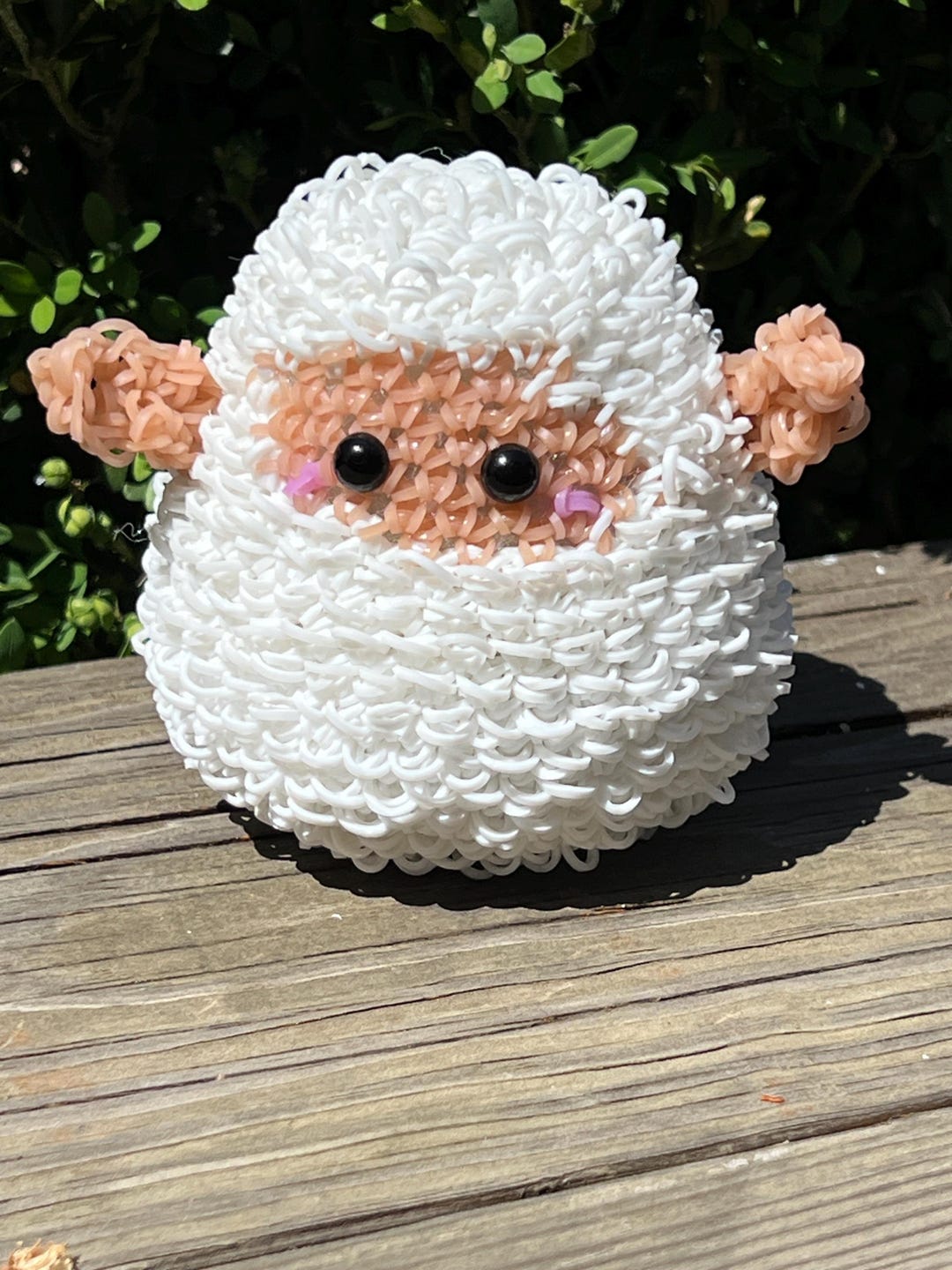Sheep - Rainbow Loom, Loomigurumi - Etsy