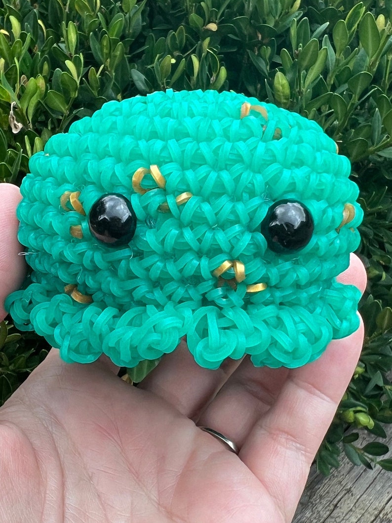 Octopus - Rainbow Loom, Loomigurumi - Etsy