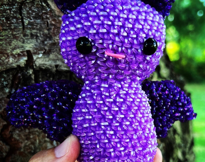 Bat - Rainbow Loom, Loomigurumi - Etsy