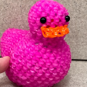 Rubber Ducky - Large - Rainbow Loom, Loomigurumi - Etsy