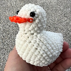 Rubber Ducky - Large - Rainbow Loom, Loomigurumi - Etsy