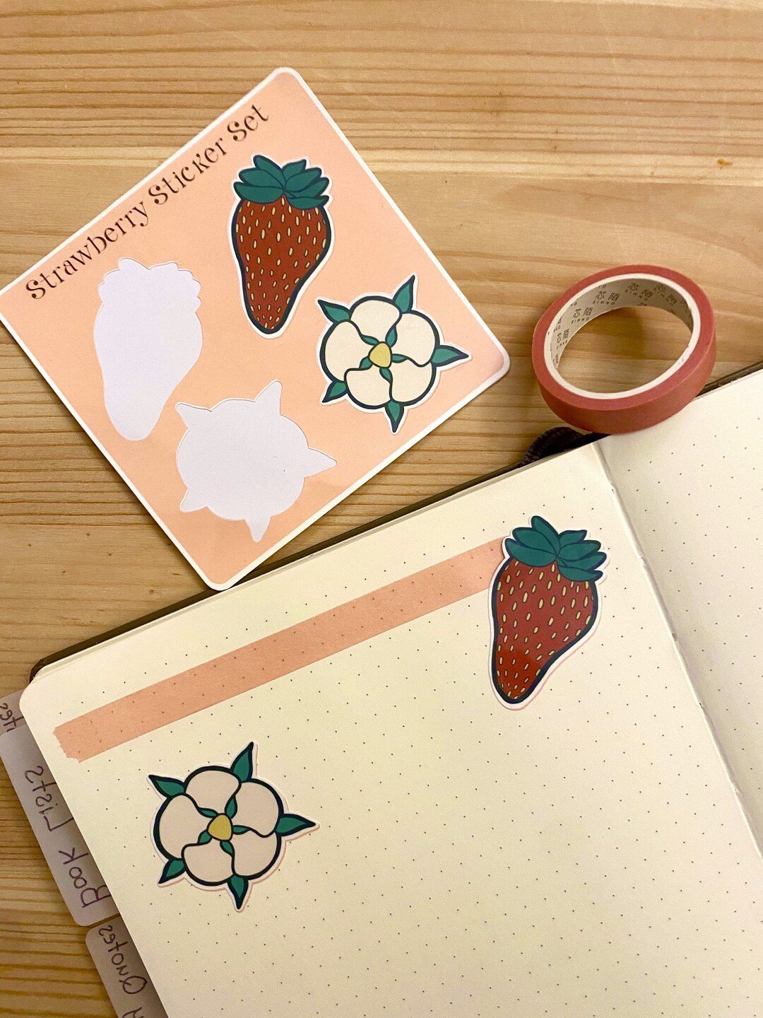 Art Nouveau Strawberry Sticker Set - Great for Waterbottles and Laptops ...