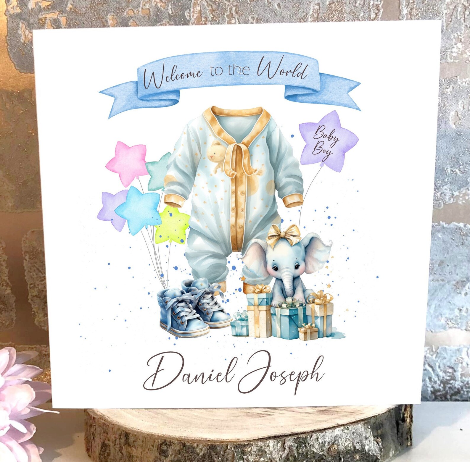 New Baby Boy Sublimation Design PNG File Digital Download - Etsy