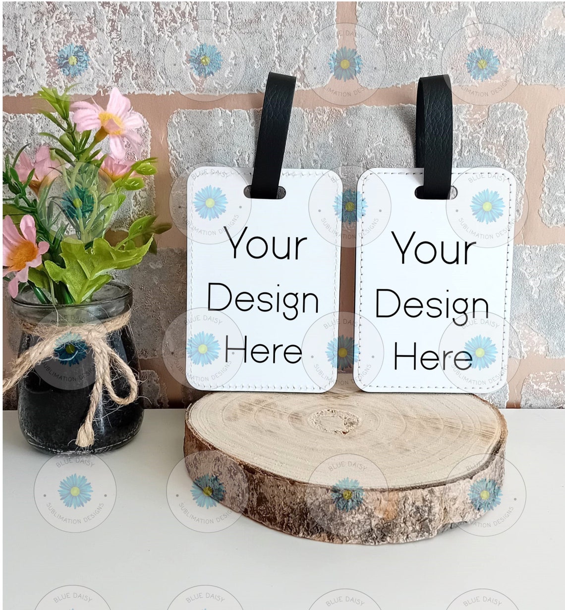 Luggage Tag Mock up Photo, Digital Download - Etsy
