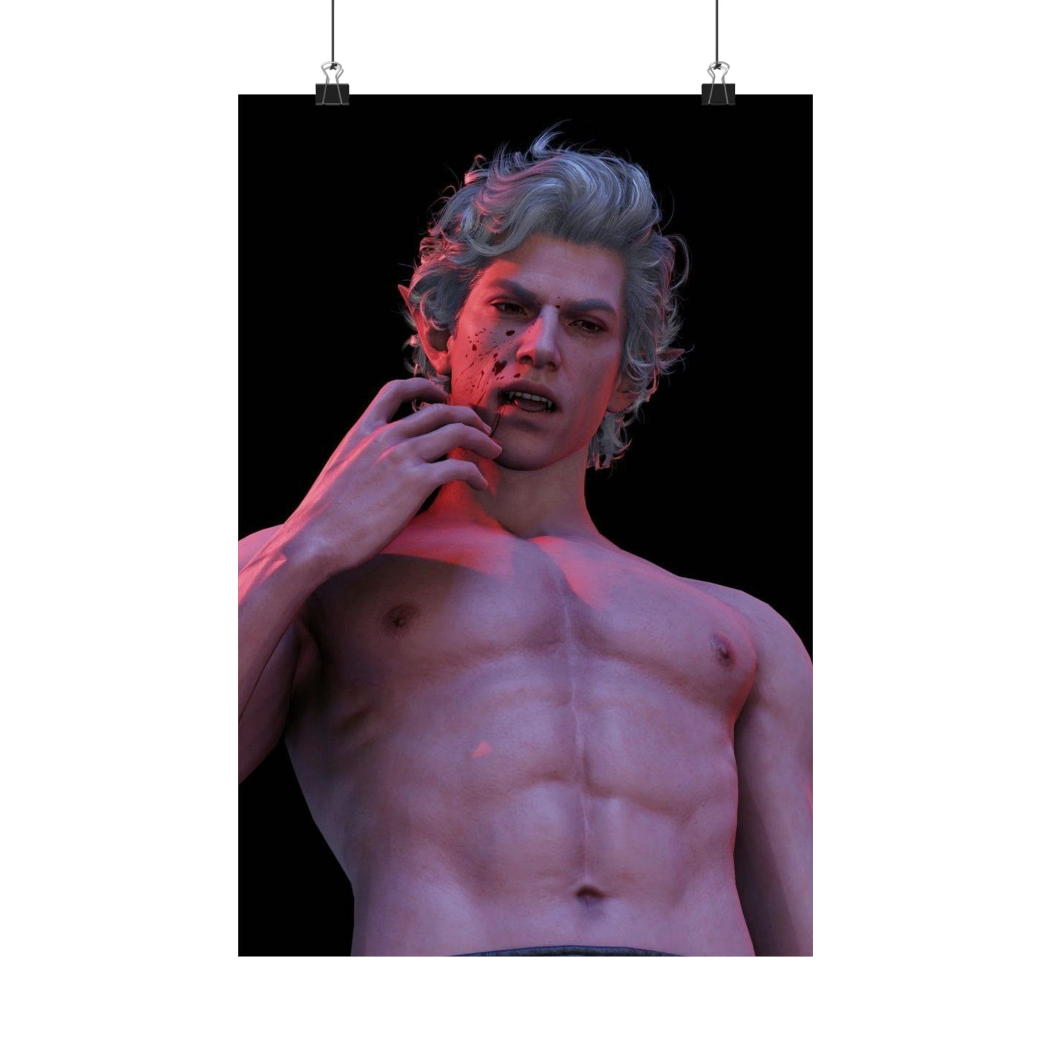 Astarion Baldur's Gate 3 Matte Vertical Posters - Etsy