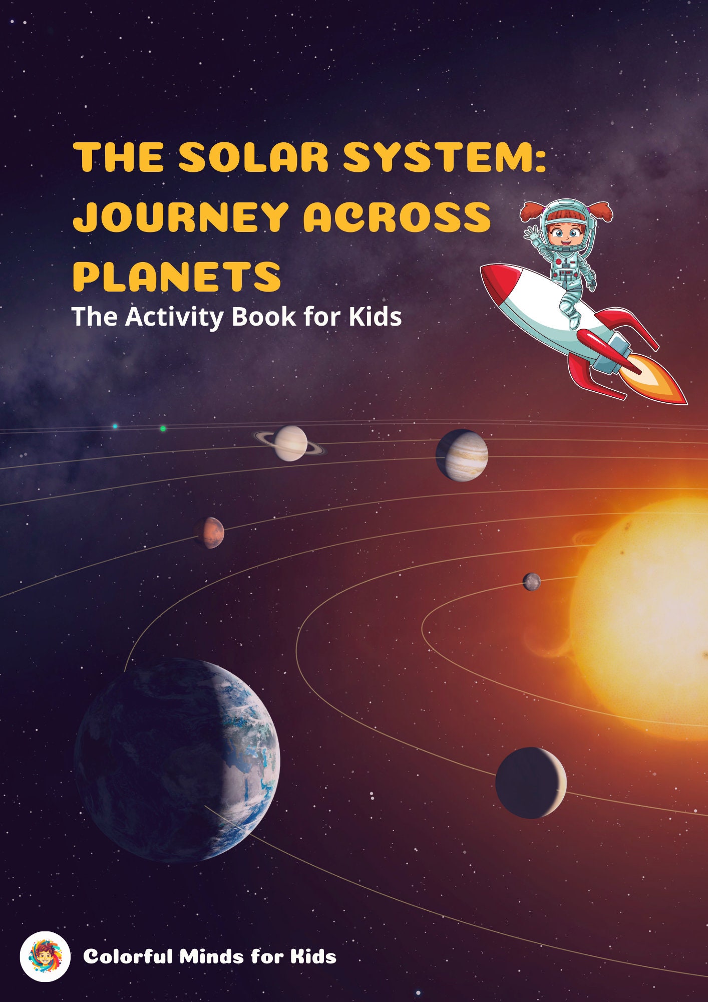 The Solar System: Journey Across Planets. the Activity Book for Kids - Etsy