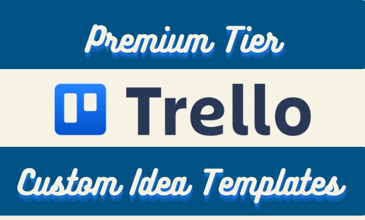 Custom Template Professional Custom Trello Template, Idea Organizer ...