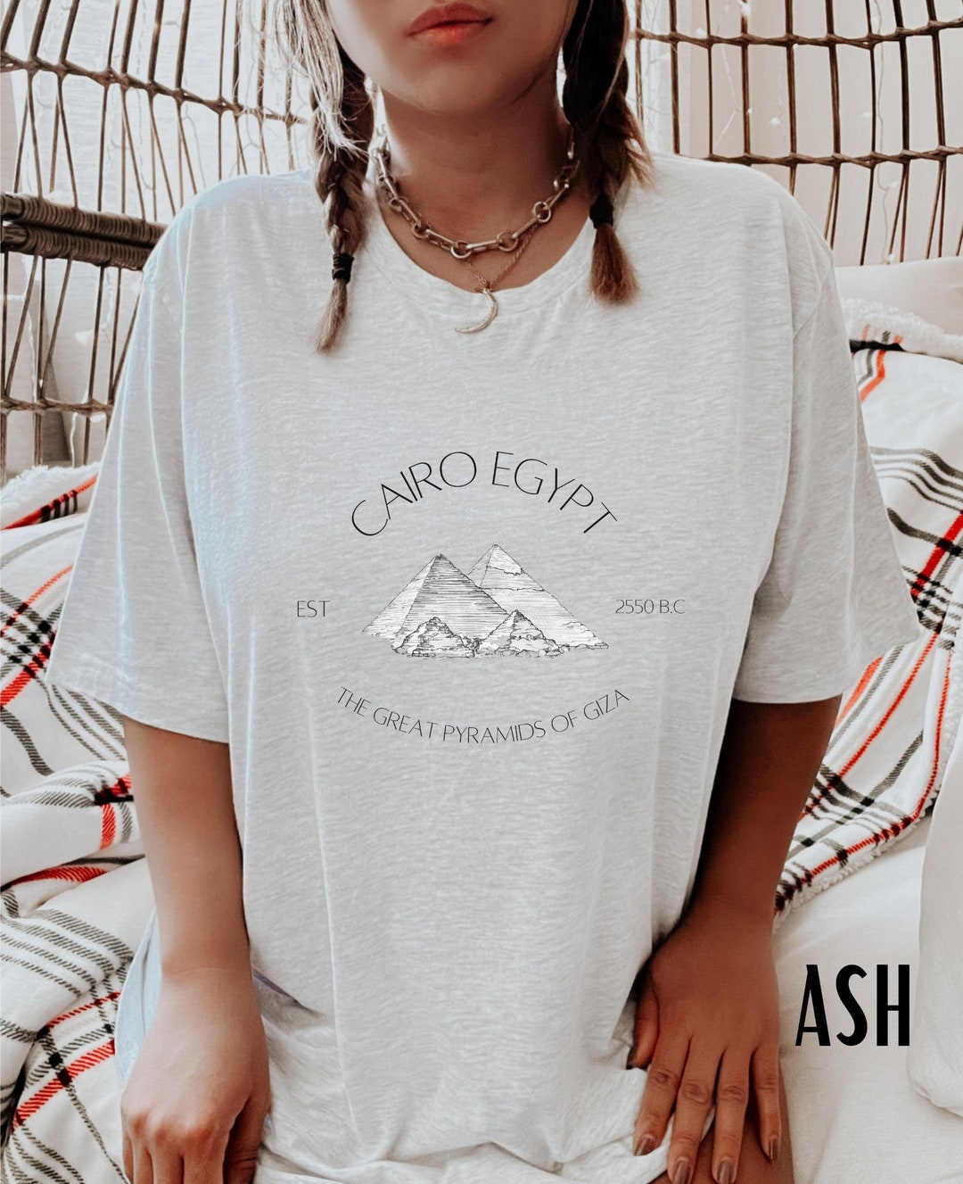 Cairo T-shirt, Cairo Egypt, Great Pyramids of Giza, Historic Shirt ...