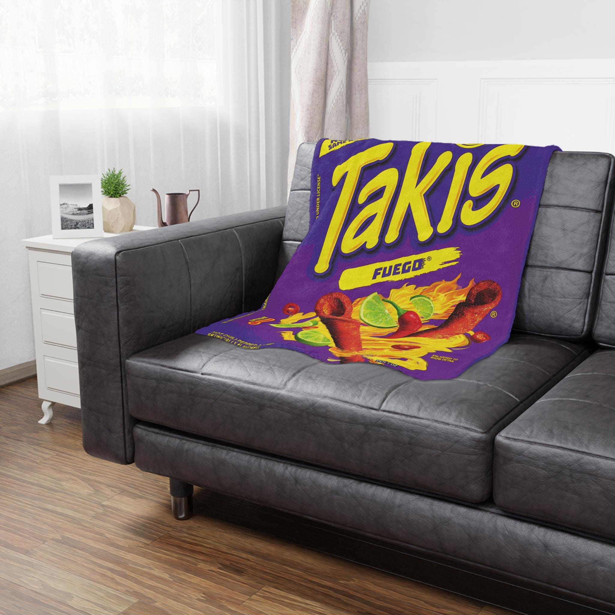Takis Fuego Microfiber Blanket, Fun Snack Inspired Throw, Perfect Gift ...