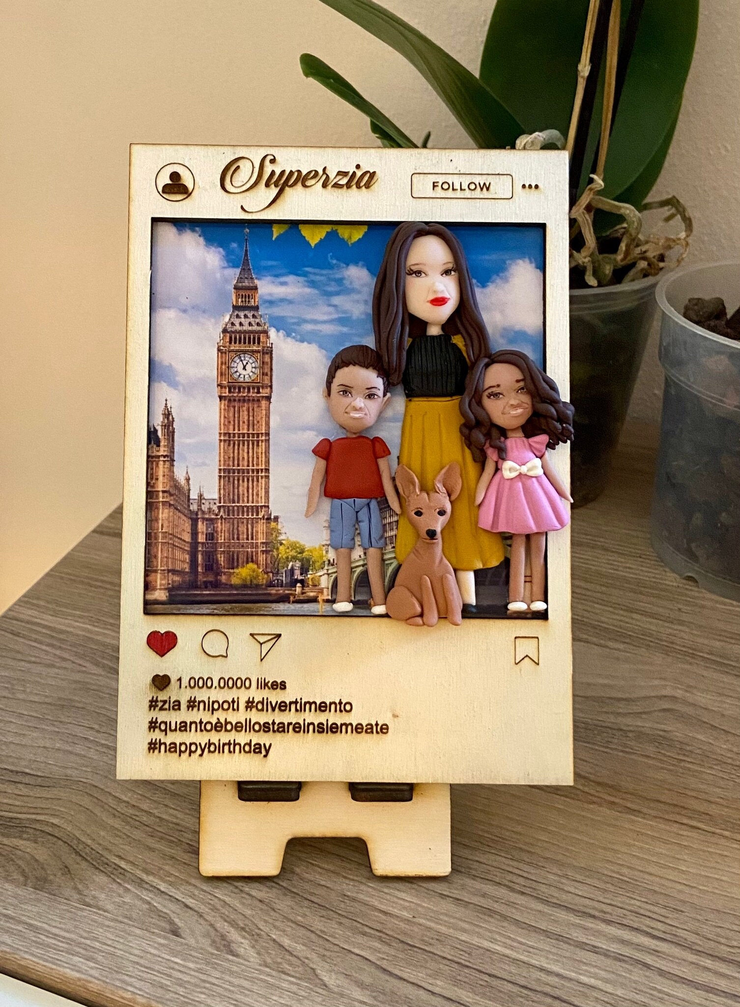 Custom 3D Instagram Pop up With Caricatures - Etsy