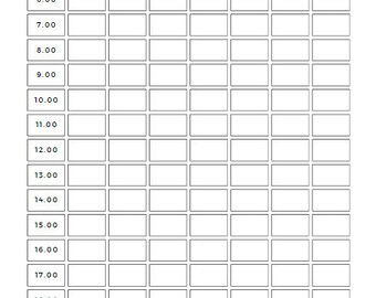 Weekly Routine Editable Canva Template; Digital Weekly Planner ...