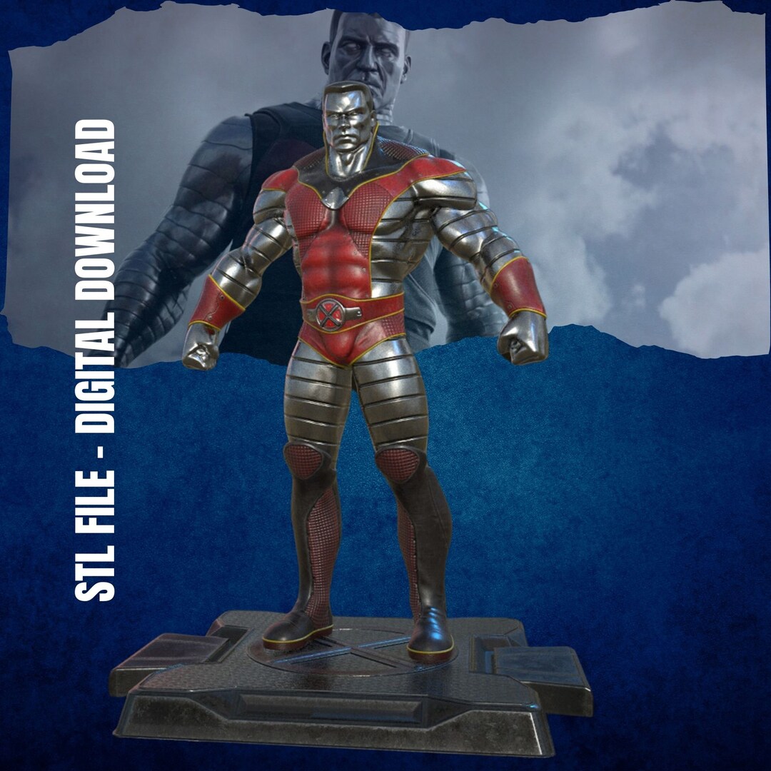 Colossus Stl File, 3d Statue Printed File Tv Series Hero Pr 3d Printer ...