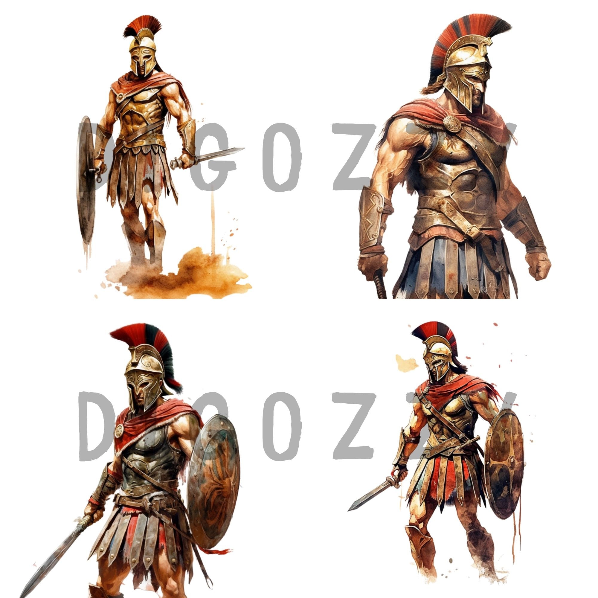 Spartan Warrior Concept Art