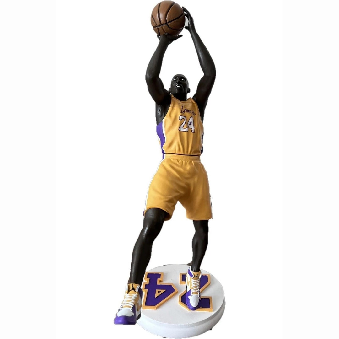 Kobe Bryant, 3d Printed, Painted, Figurines, Handmade, Statue, 18 Cm ...