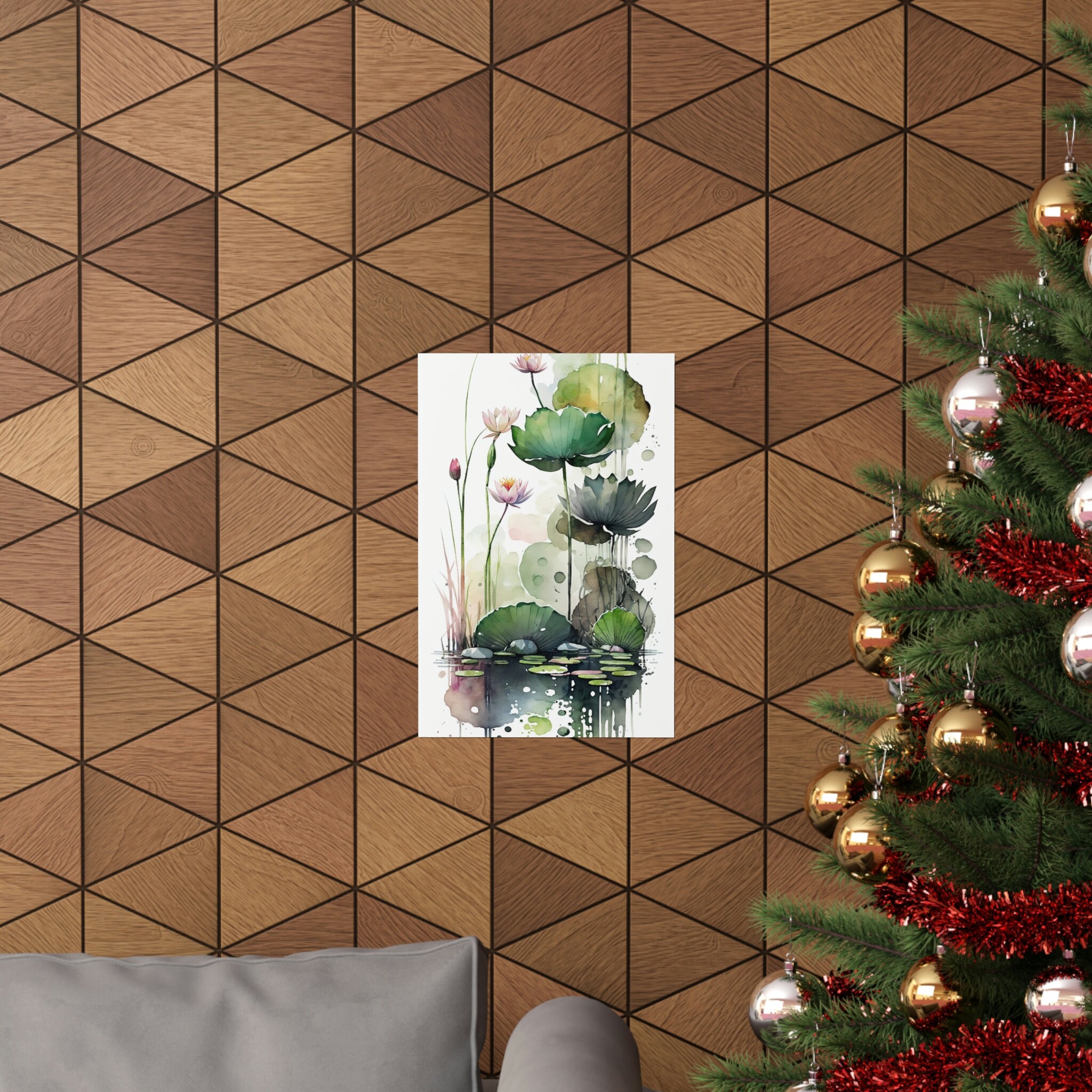 Dripping Lilies poster - Etsy