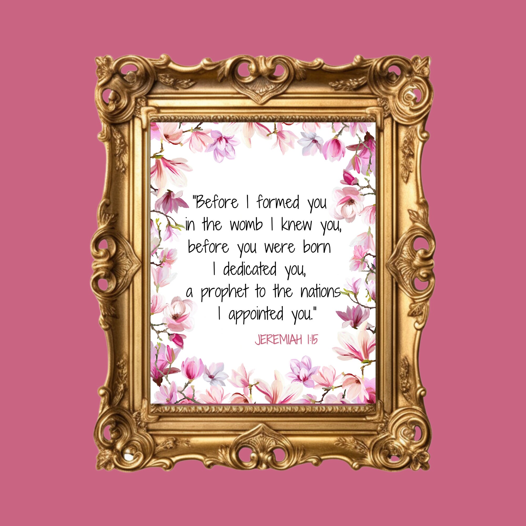 Jeremiah 1:15, Bible Quotes, Printable Bible Quotes - Etsy