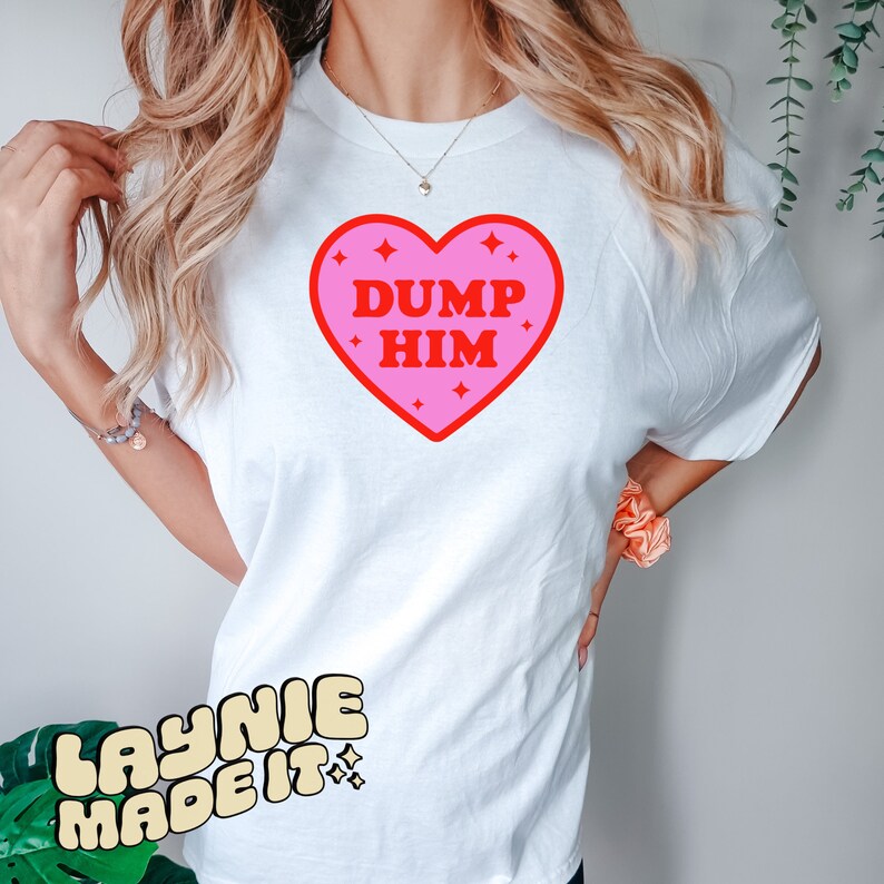 Dump Him PNG, Trendy Valentine PNG, Anti Valentine PNG, Retro Valentine Png, Happy Valentines ...