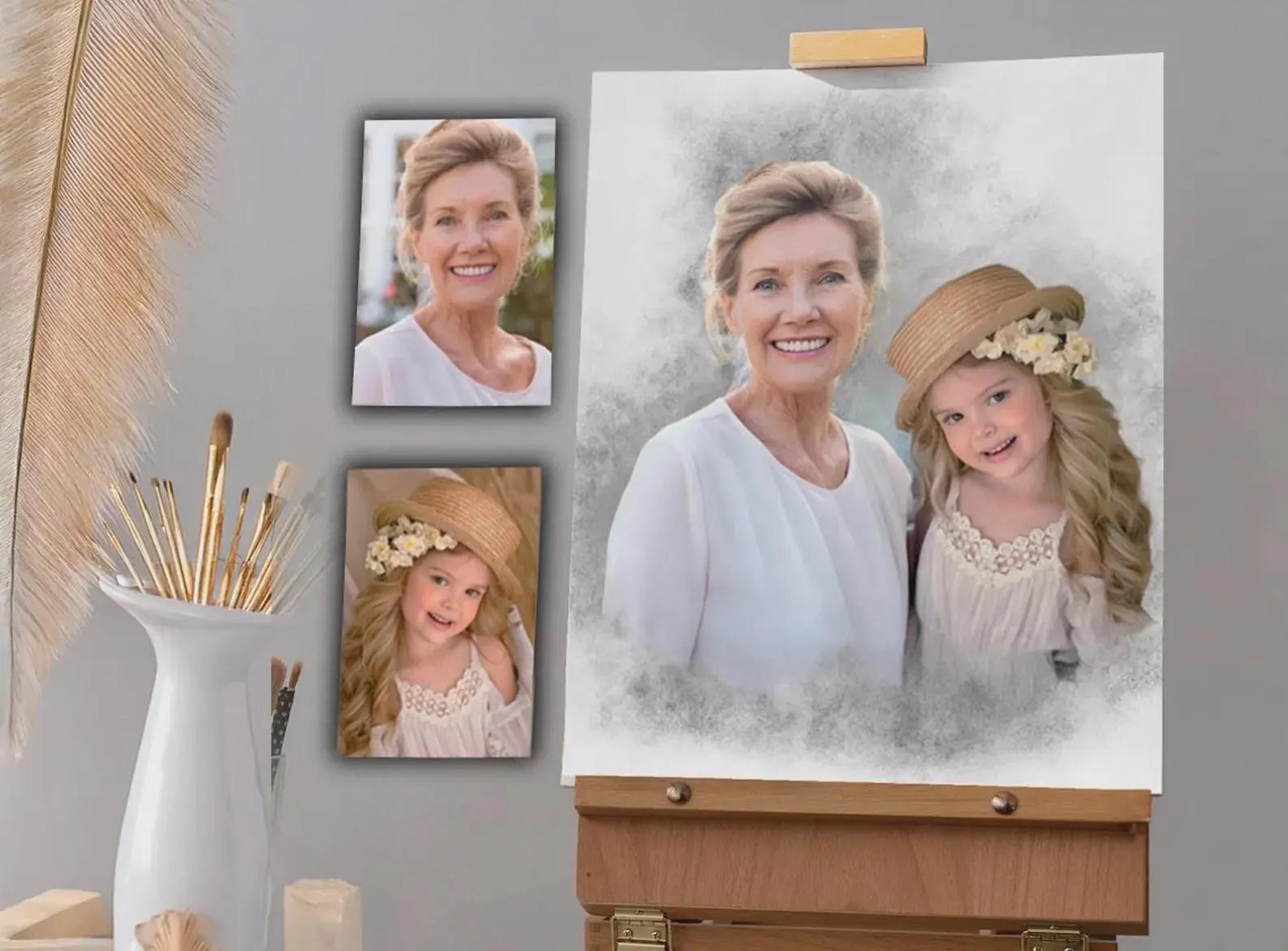 Add Person to Photo | Realistic Photoshop Photo Merge | Custom Family ...