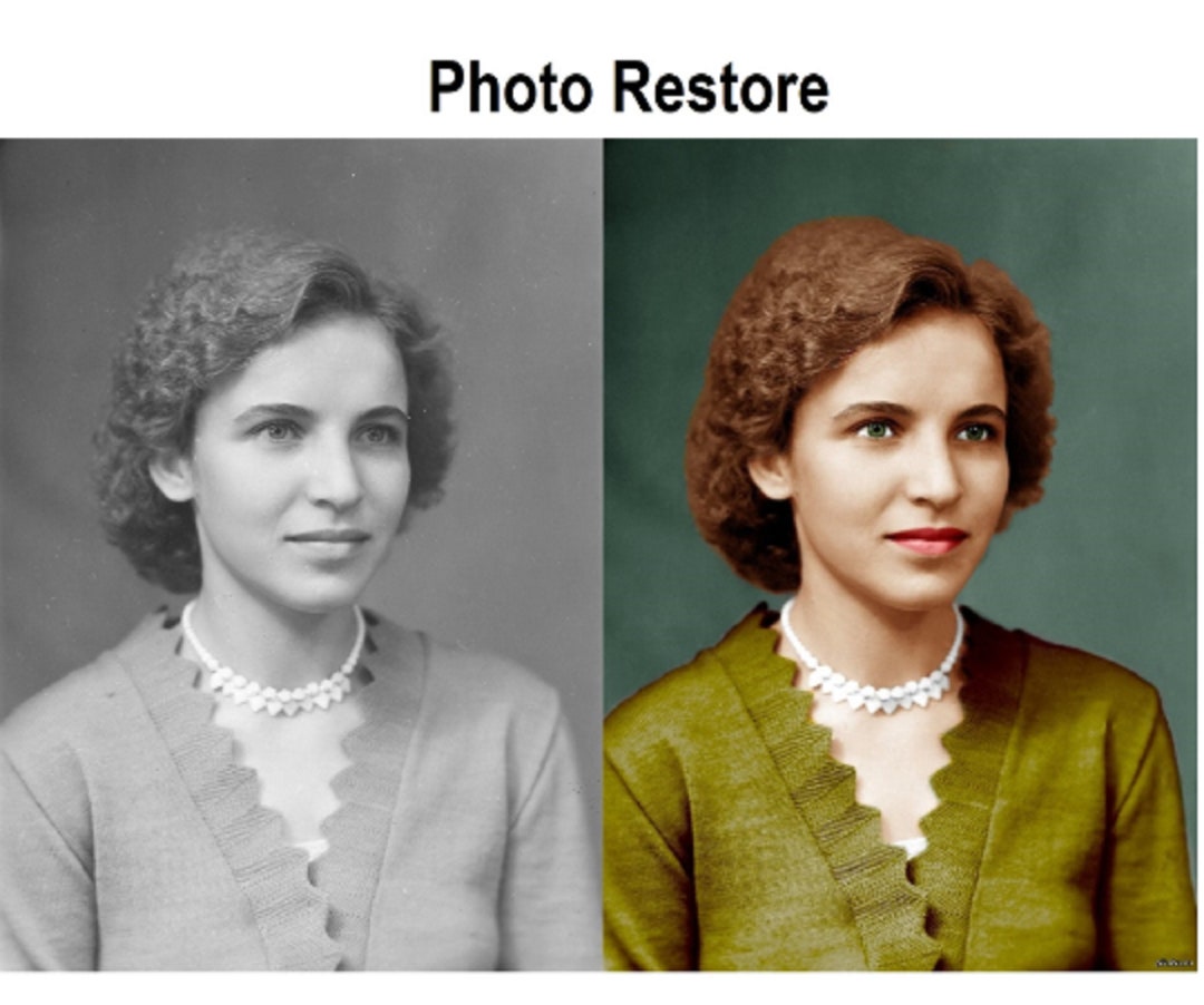 Old Photo Restoration: Image Enhancement,old Photo Restoration Service ...