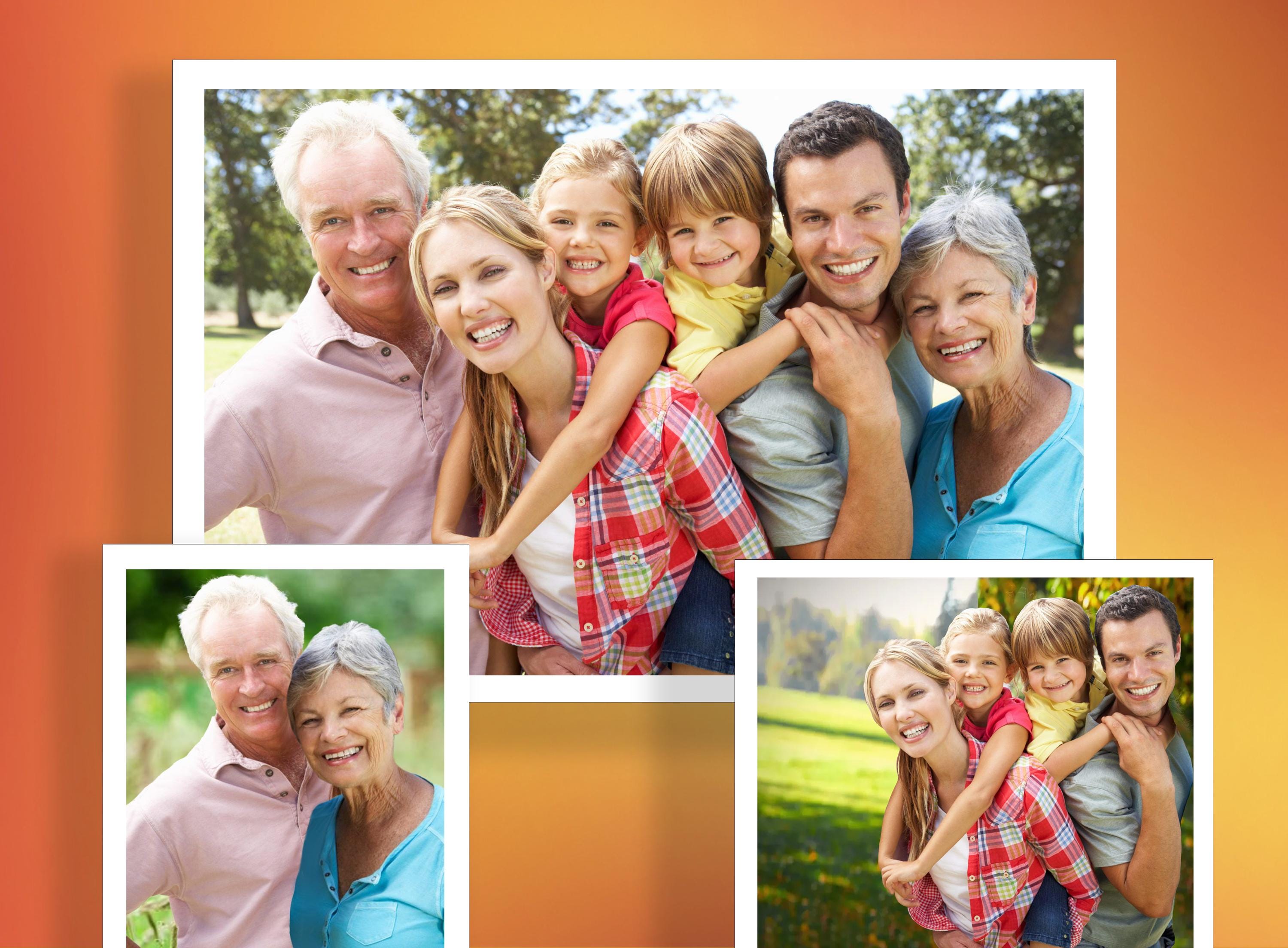 Add Person to Photo | Realistic Photoshop Photo Merge | Custom Family ...