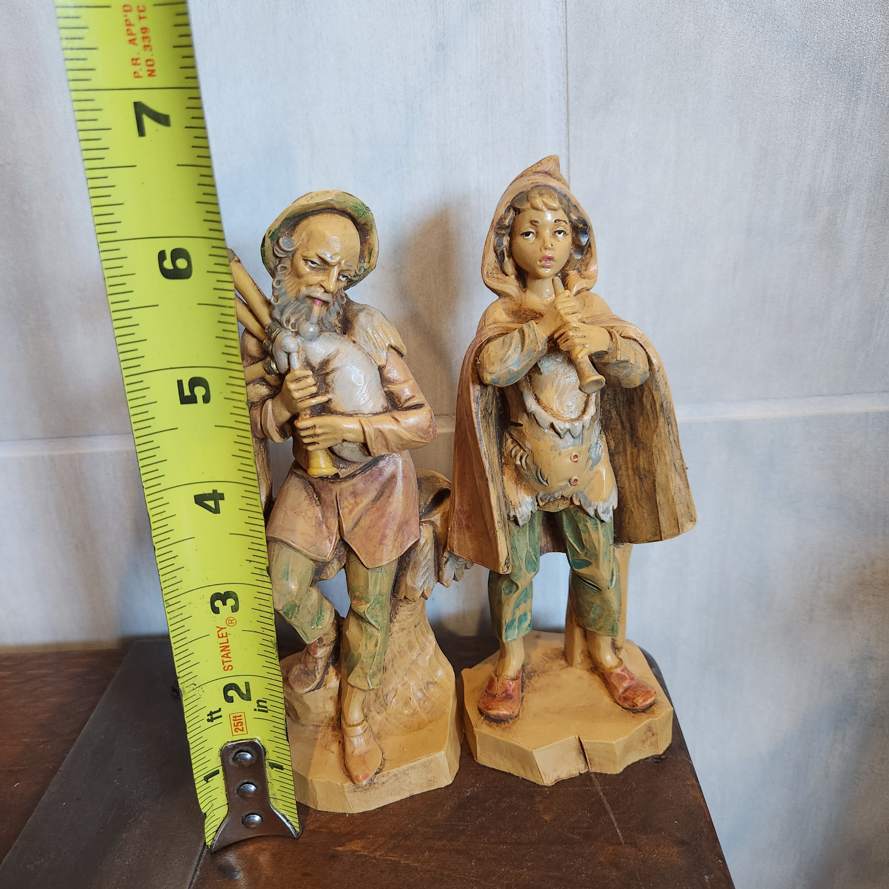 Rare Fontanini Nativity Depose Italy Spider Marked. Figures 516 ...