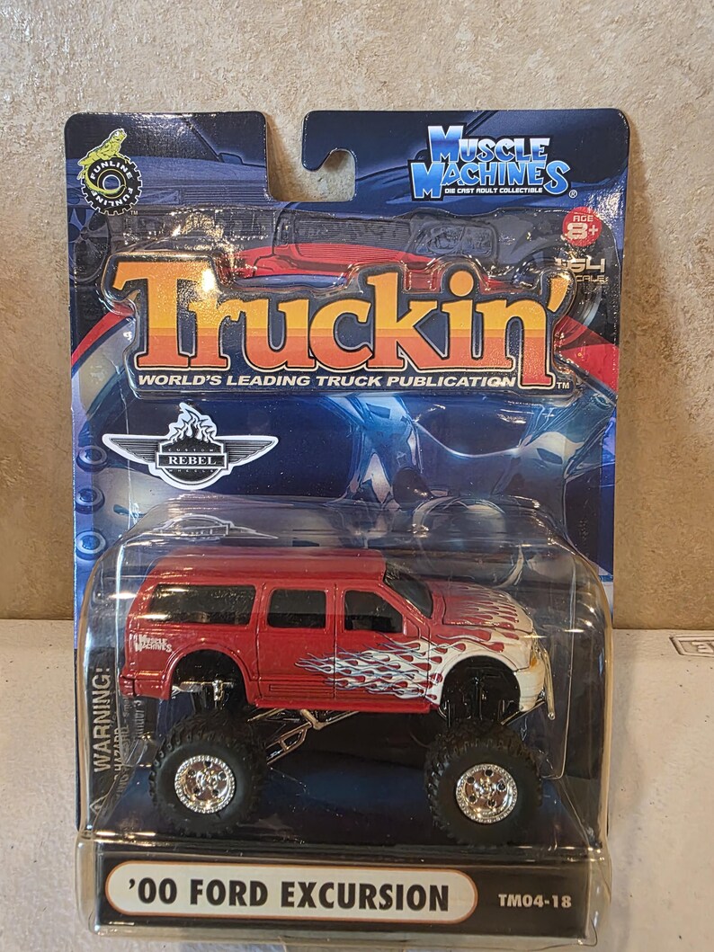 Truckin Muscle Machines 1/64 Ford Excursion - Etsy