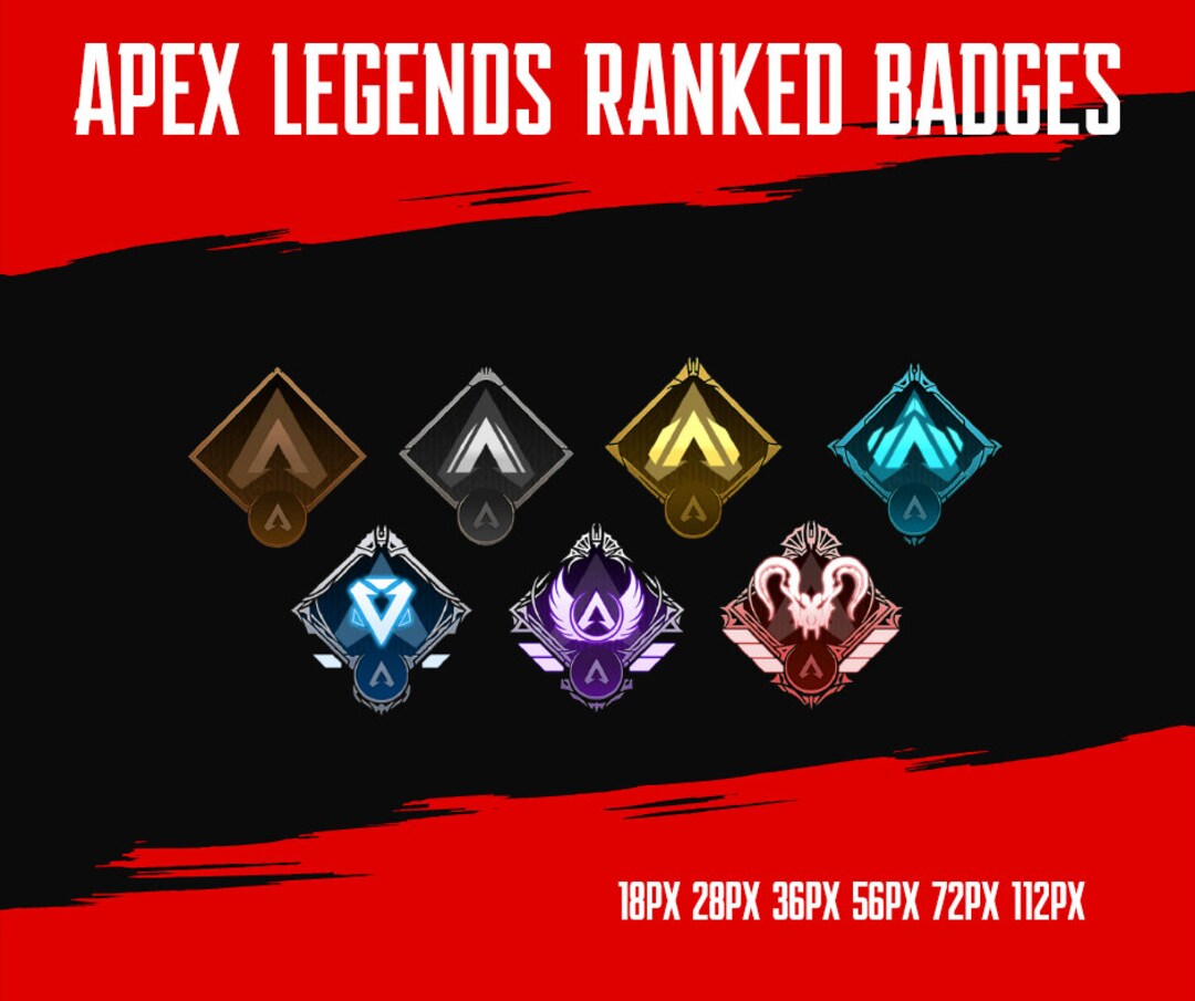 Apex Legends Ranked Sub Badges / Emotes - Etsy