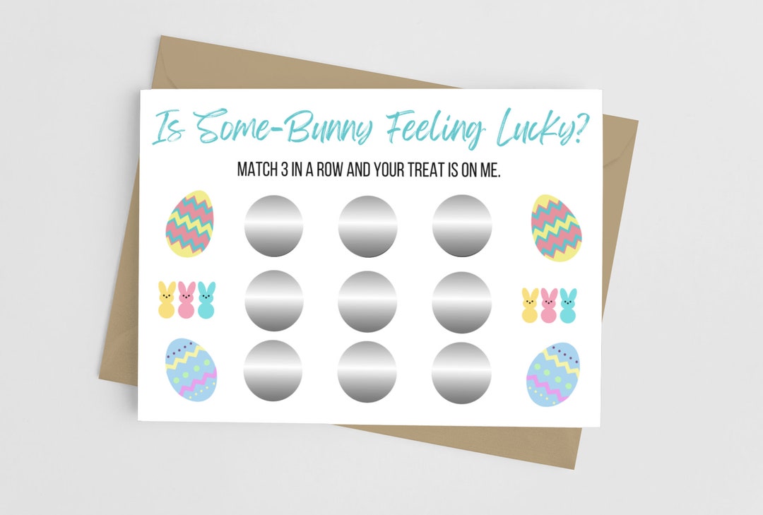 Naughty Easter Scratch Off - Etsy