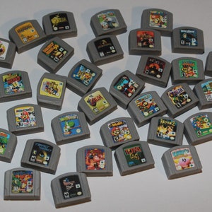Custom Artisan Keycap N64 Games - Etsy