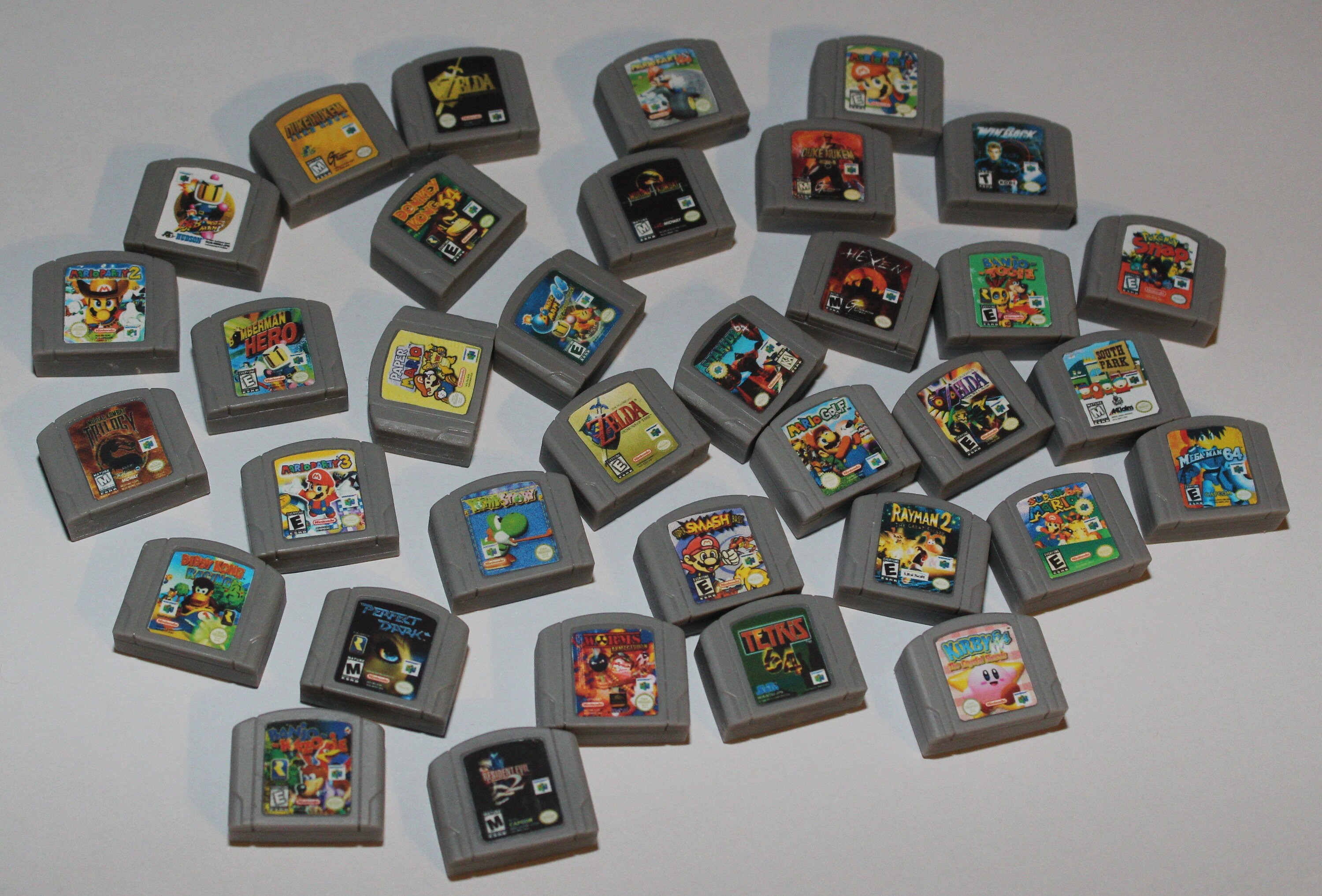 Custom Artisan Keycap N64 Games - Etsy
