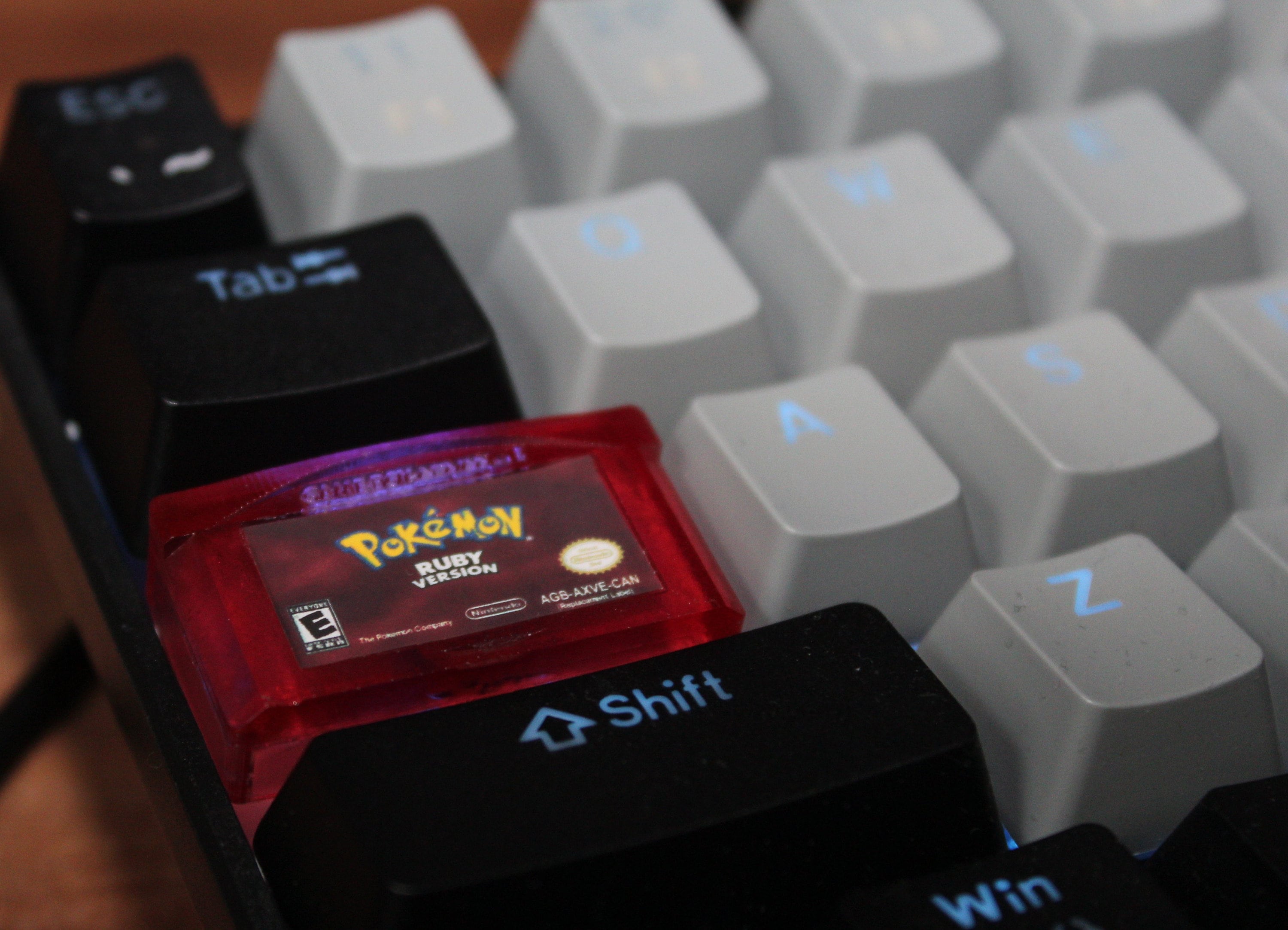 Custom Artisan Keycap RGB Pokemon Games - Etsy