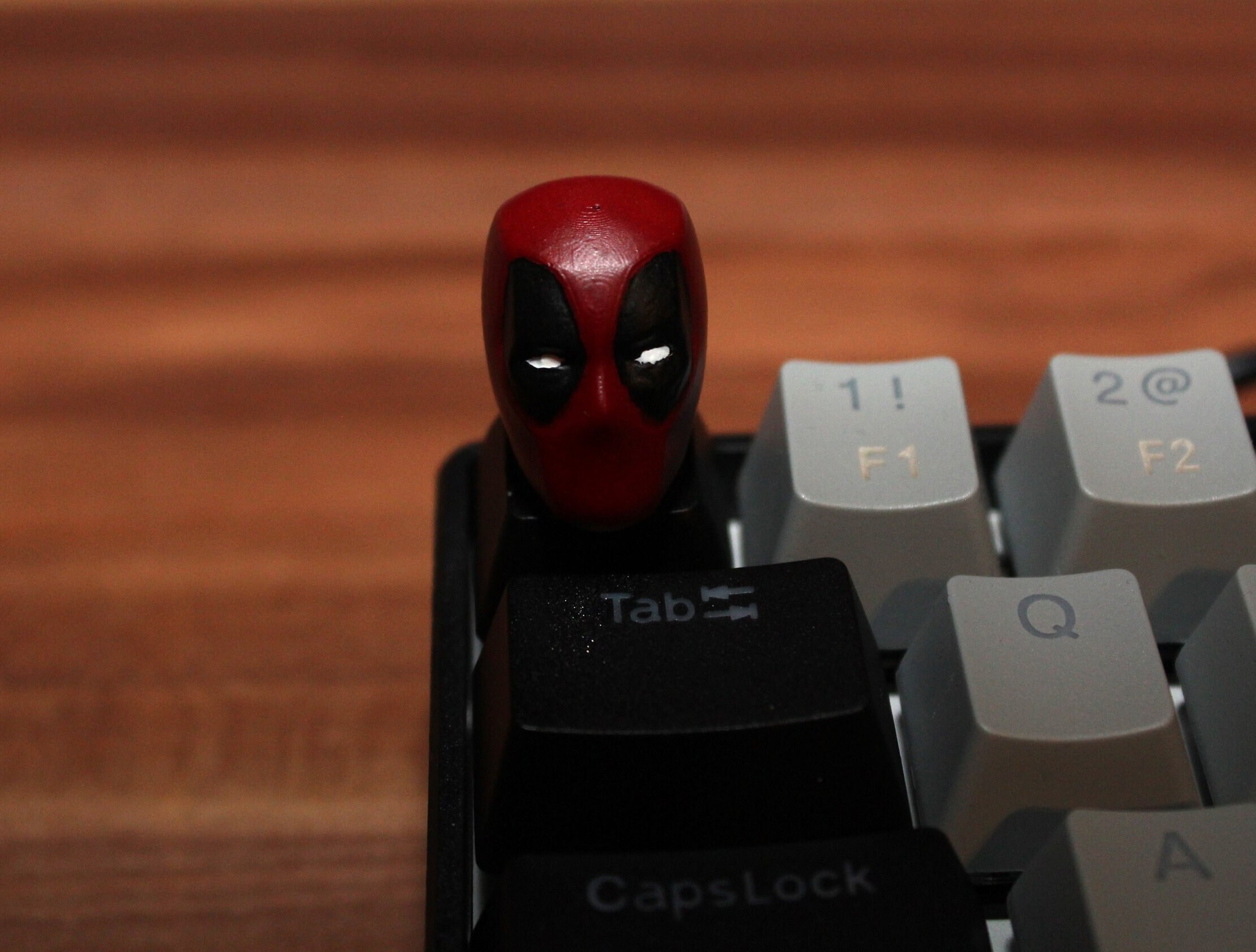 Custom Artisan Keycap Deadpool - Etsy
