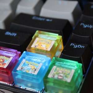 Custom Artisan Keycap RGB Pokemon Games - Etsy