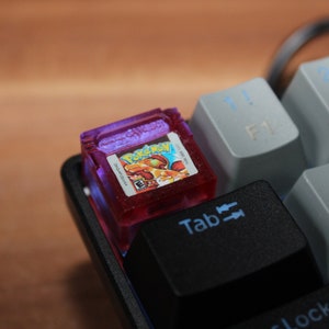 Custom Artisan Keycap RGB Pokemon Games - Etsy