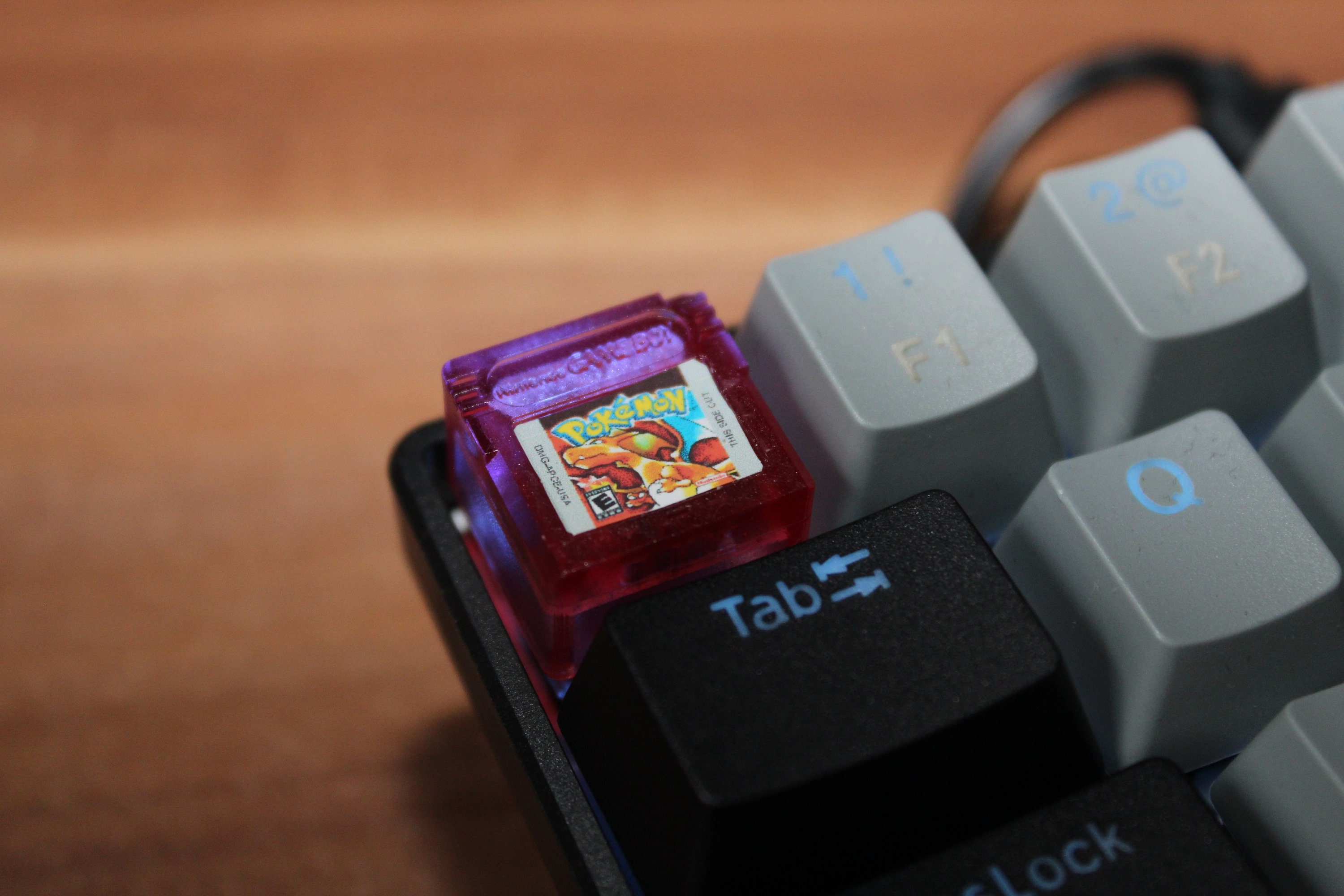 Custom Artisan Keycap RGB Pokemon Games - Etsy