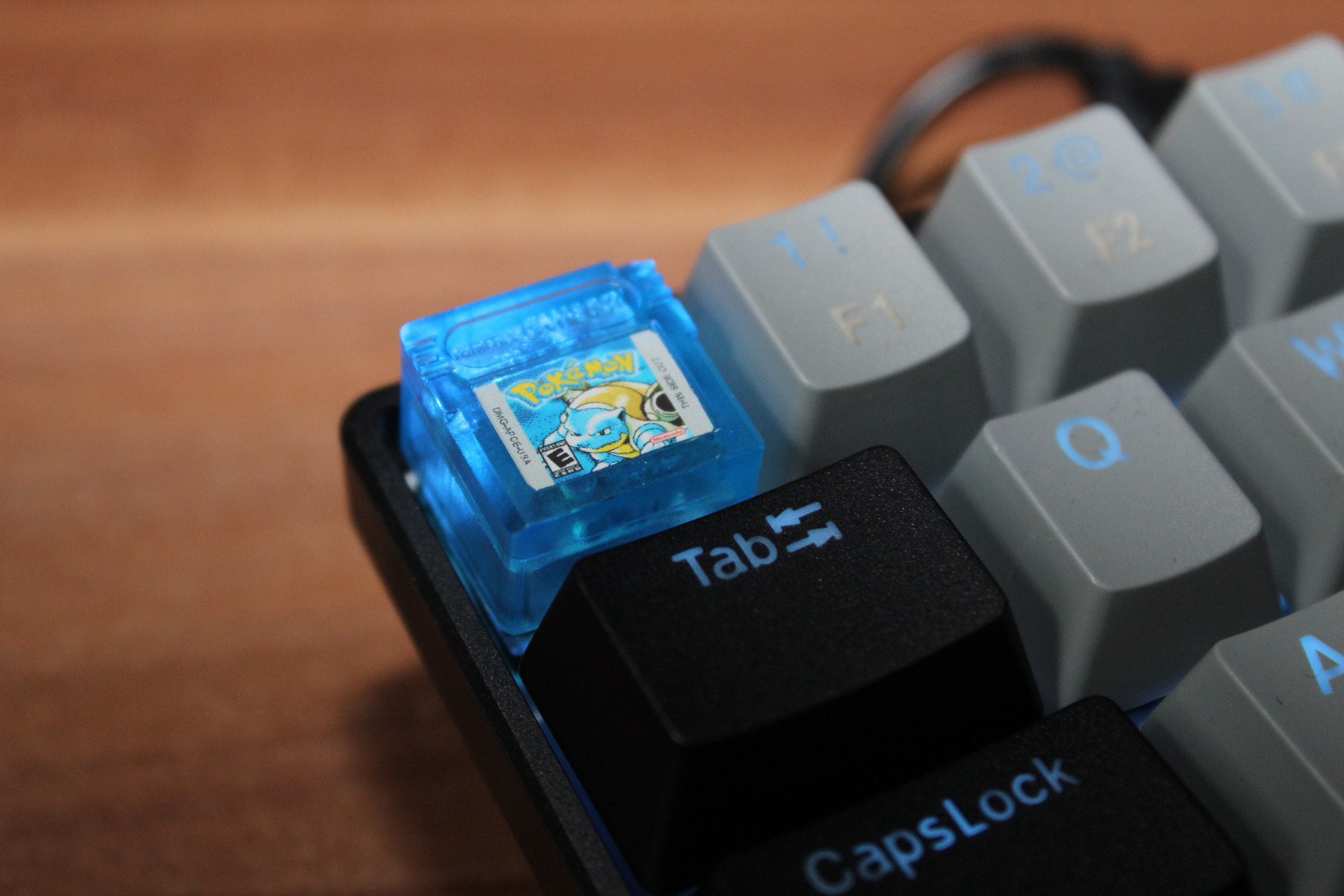 Custom Artisan Keycap RGB Pokemon Games - Etsy